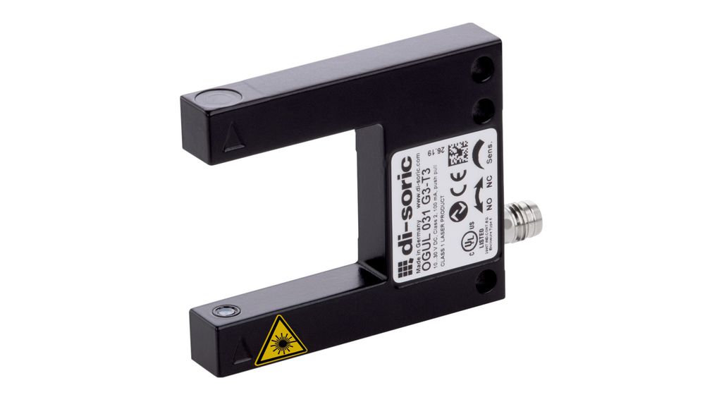 Ogul 031 G3 T3 Di Soric Optical Laser Fork Sensor Push Pull Pnp